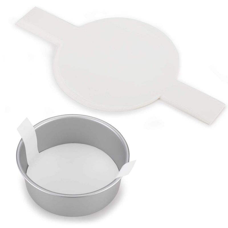 8 Inch Parchment Paper Rounds, Set of 100, Non Stick Baking Parchment ...