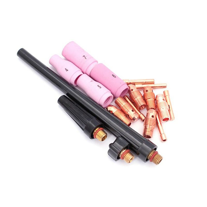 Porcelain Pot TIG Welding Machine Accessories for TIG Welding Set of 19 ...