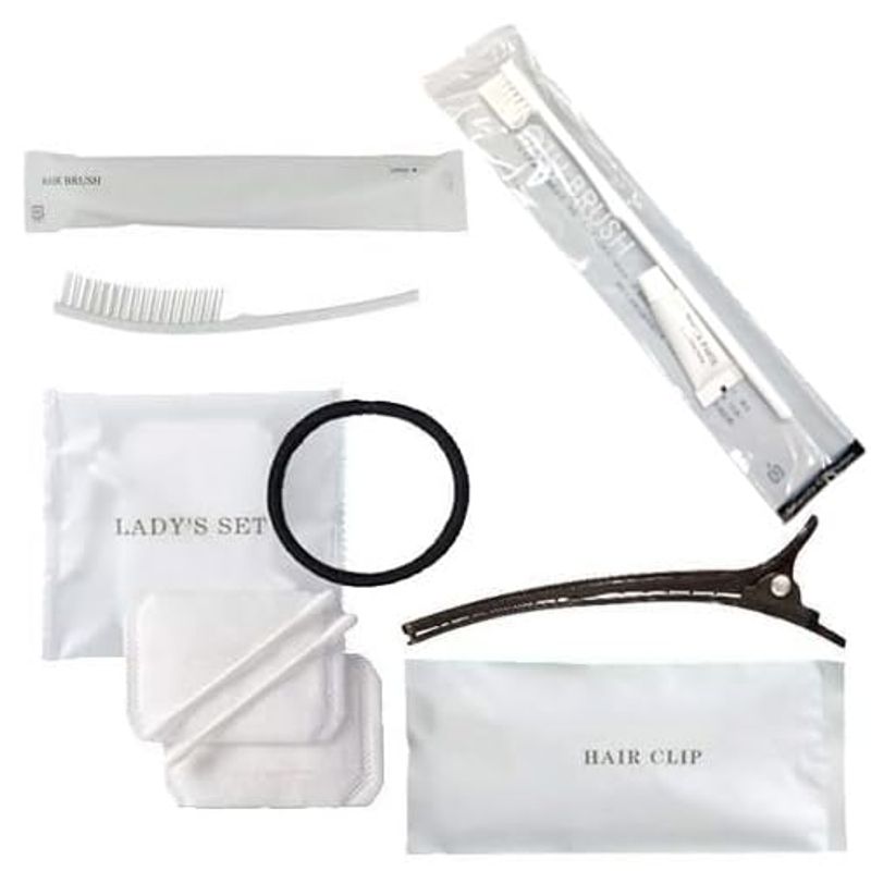Hotel Amenity Travel Set, 6-Piece Sleepover Amenities, Women's x 50 ...