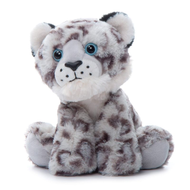 The Petting Zoo Snow Leopard Stuffed Animal Plushie, Gifts for Kids ...