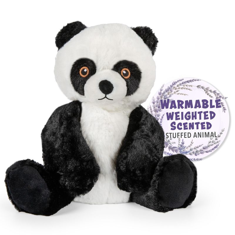 Warm Pals - Bamboo Panda - 1.5lbs - Cozy Microwavable Lavender Scented ...