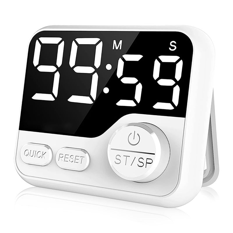Digital Visual Timer for Kids, CountUp & Countdown Kitchen Timer Magnetic for Cooking, Classroom ...