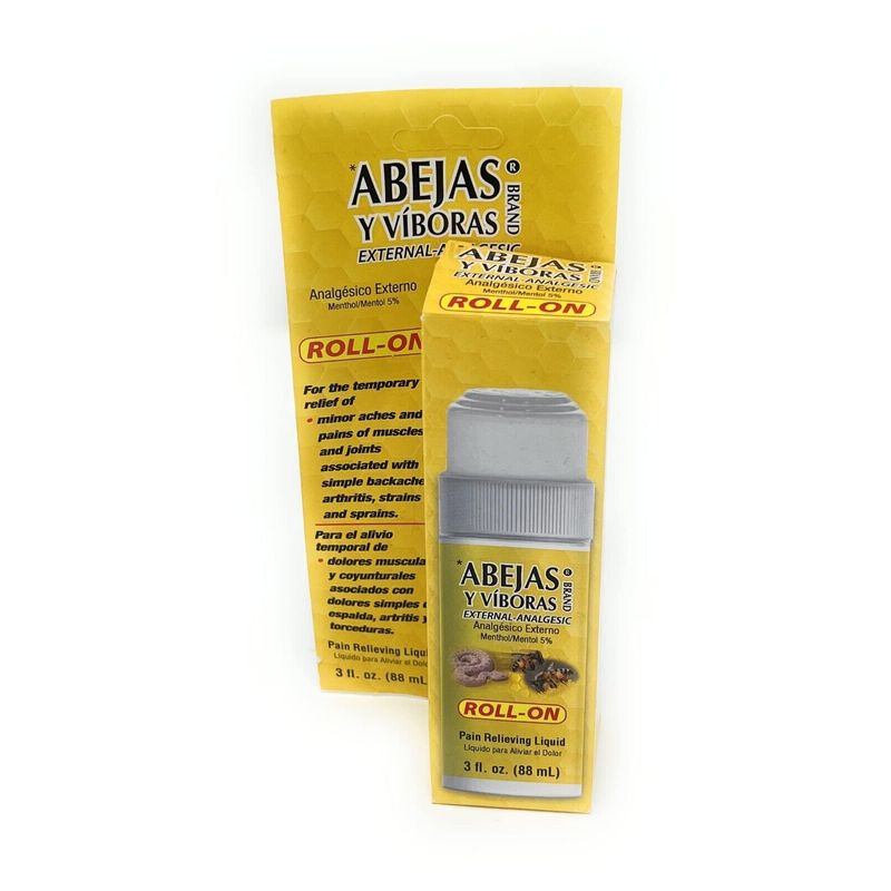 Menper Veneno De Abeja Aceite De Vibora Roll-On 3 fl oz - Online ...