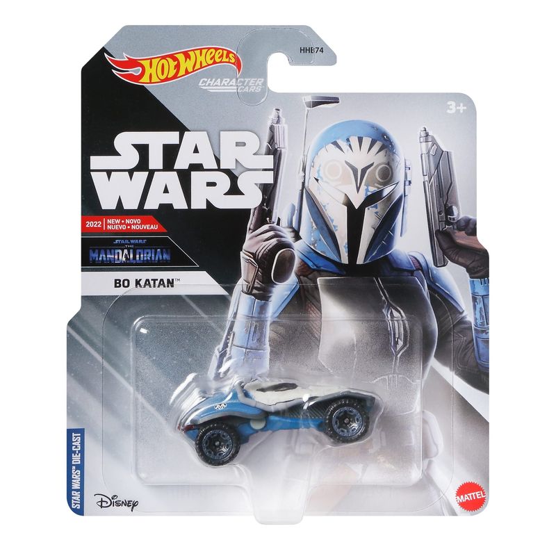 Star Wars Hot Wheels Character Cars Bo Katan Diecast Car - EveryMarket