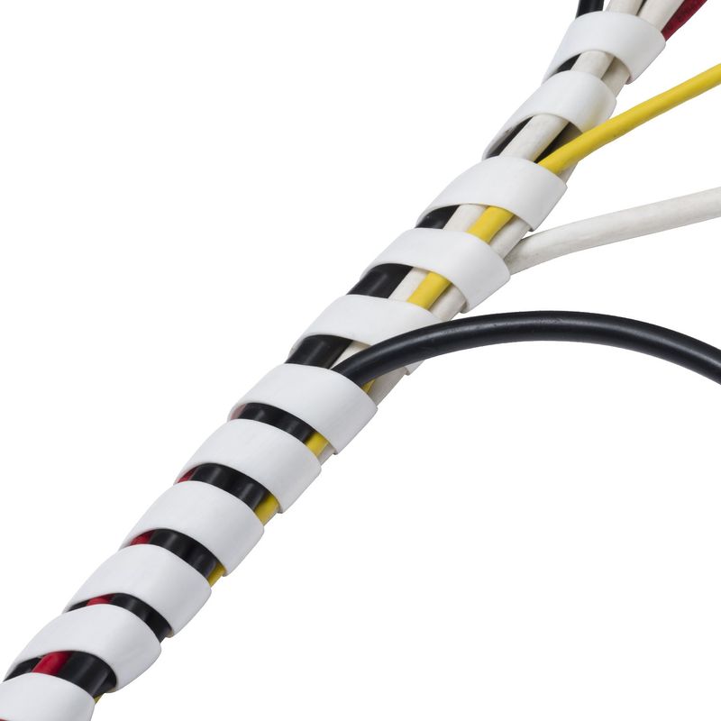 D-Line Cable Tidy Spiral Wrap, Cable Management Solution to Organise ...