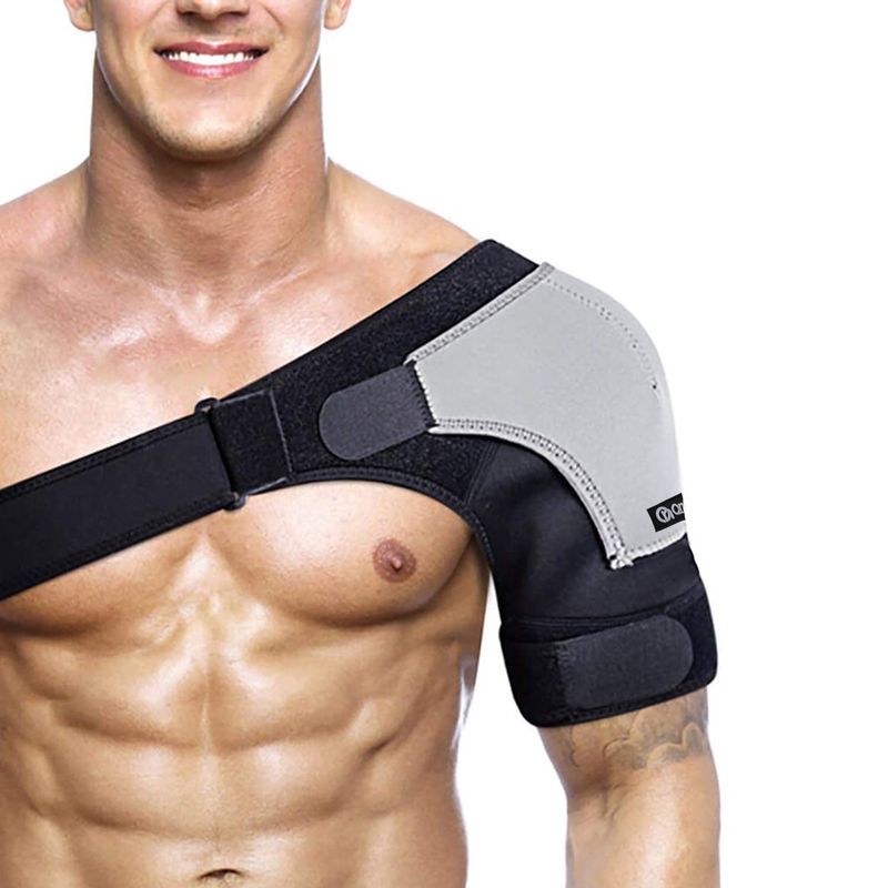 Shoulder Brace for Women and Men | Adjustable Compression Rotator Cuff ...
