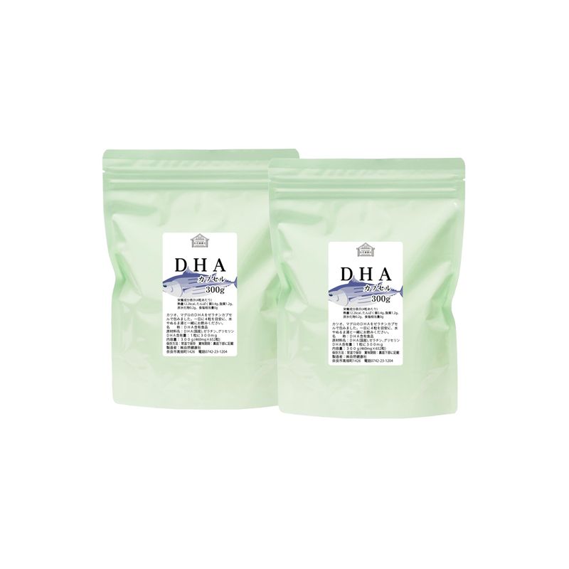 Natural Health Company DHA Capsules, Economical Use, 10.6 oz (300 g) x ...