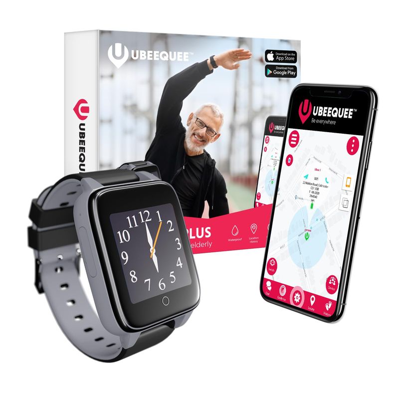 Fall Detection Watch + GPS Tracking for Elderly/Dementia | - Online ...