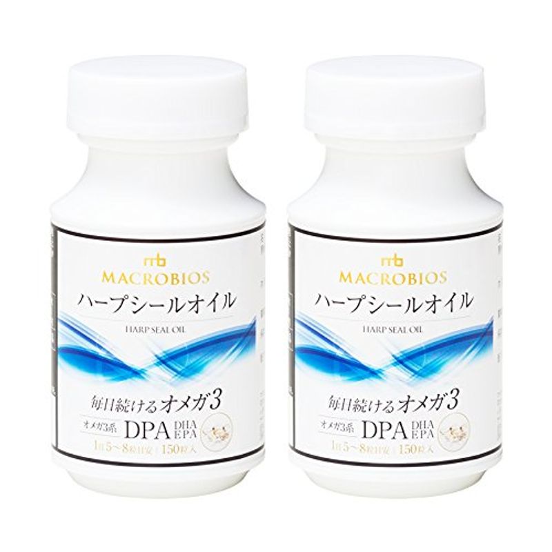 ハープシールオイル 150粒 (アザラシ油) DPA DHA EPA オメガ3 サプリメント (2個セット) - Online Marketplace - EveryMarket