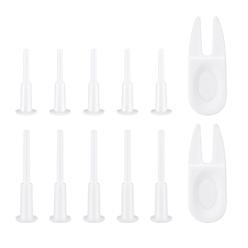 JIYIN 12 Pcs Exercise Ball Plug Replacement Kit, Yoga Ball Fitness ...