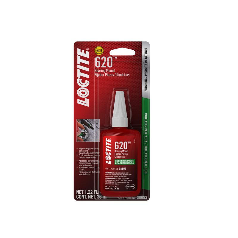 Loctite 620 High-Temperature Bearing Mount Retaining Compound: High ...