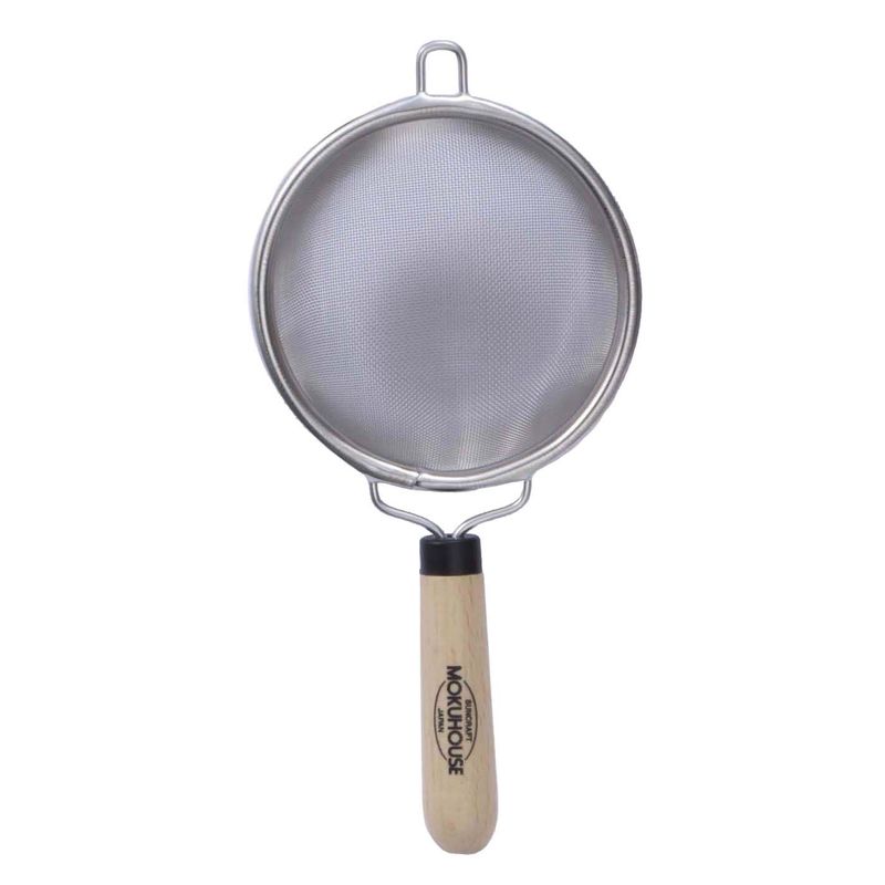 Suncraft BM-217 Tea Strainer, Made in Japan, Natural Wood Pattern, Mokuhouse, Brown, 6.1 inches ...