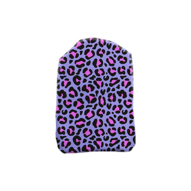 Stoma Styles Purple & Pink Leopard Print Stoma Bag Pouch | Soft ...