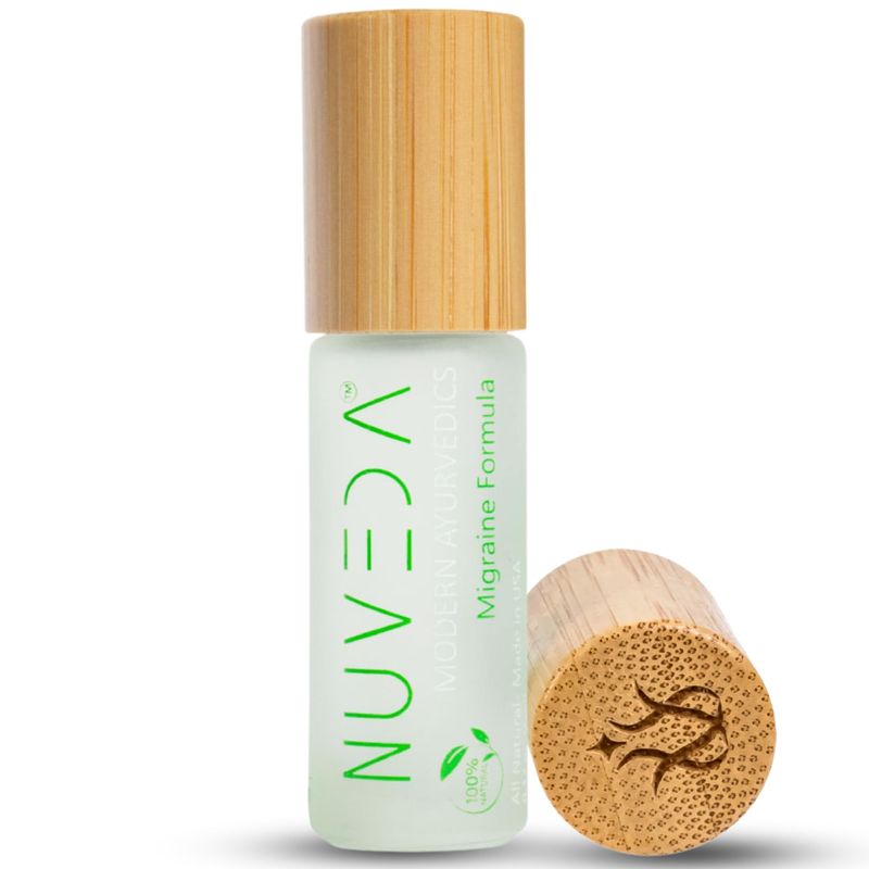 NUVEDA® Advanced Migraine Formula - All Natural Headache Stick | Modern Ayurvedic, Roll On Stick ...