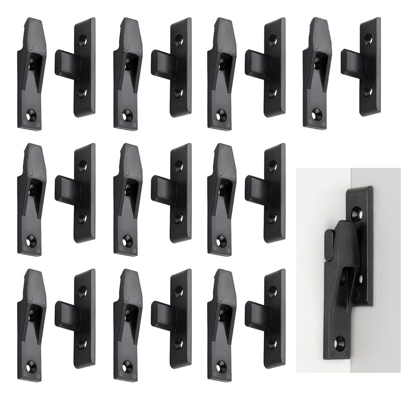 10 Pairs Drop On Hook On Push in Plinth Fasteners Fittings, Bath Panel ...