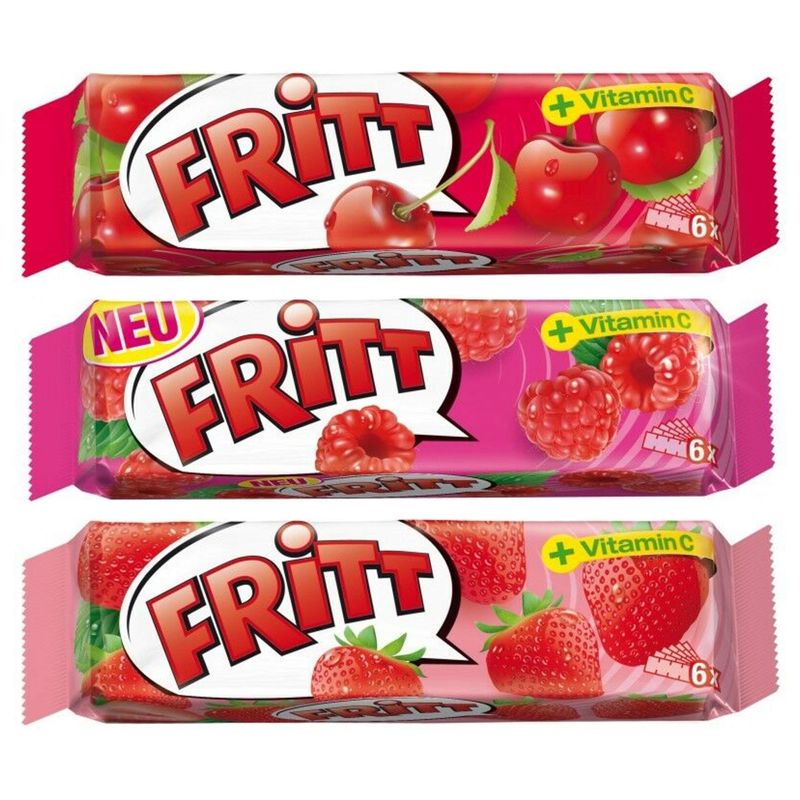 German Fruit Chewy Candy Fritt From Germany Pack of 3 - Online ...