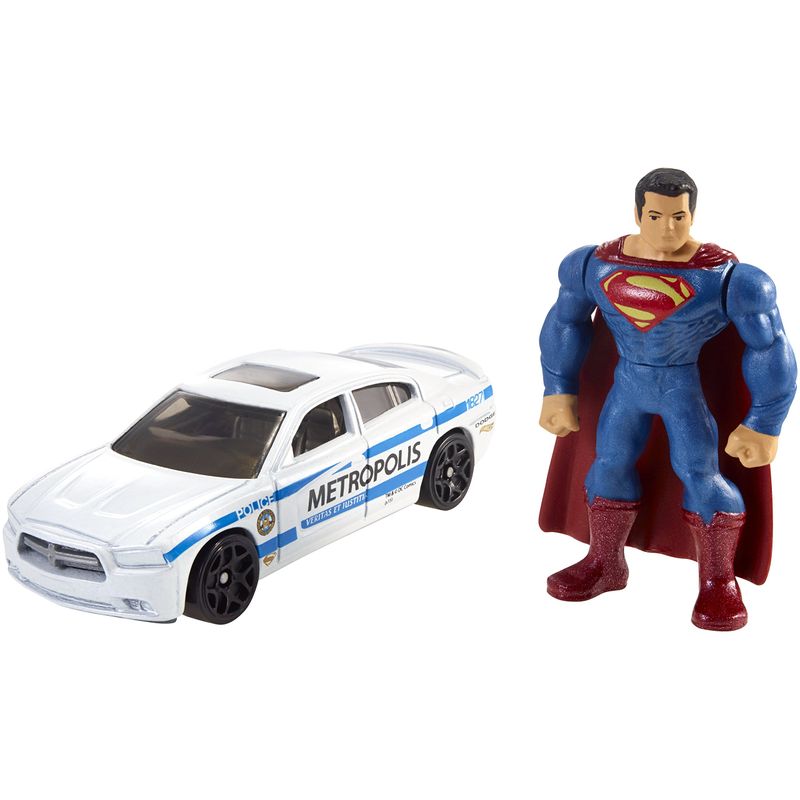 Hot Wheels Batman v Superman: Dawn of Justice Superman Mini Figure ...
