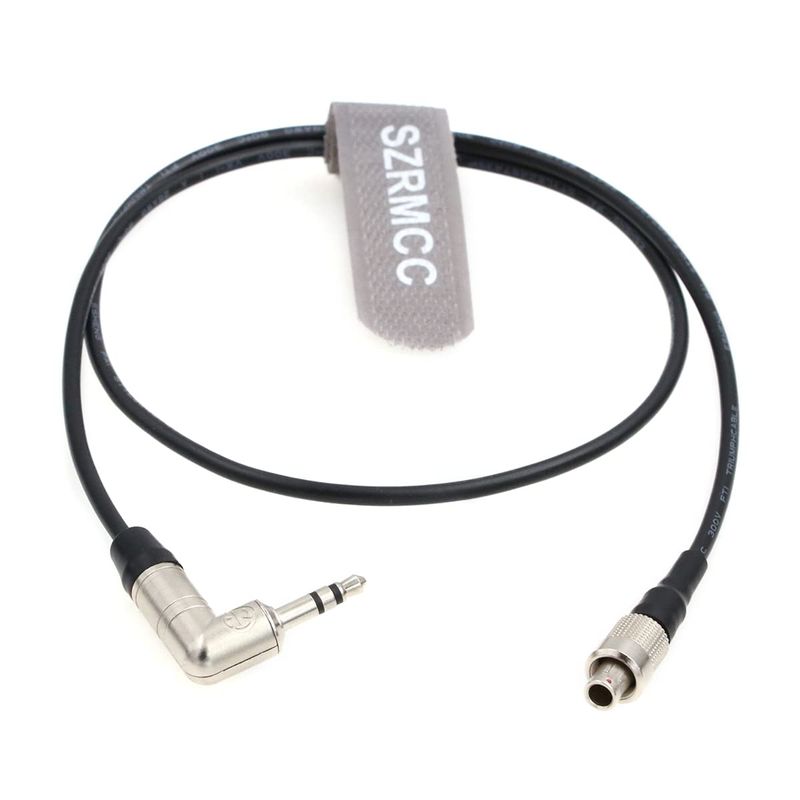 SZRMCC Timecode Cable FVB.00.303 3 Pin Male for Wisycom MTP60 to 3.5mm ...