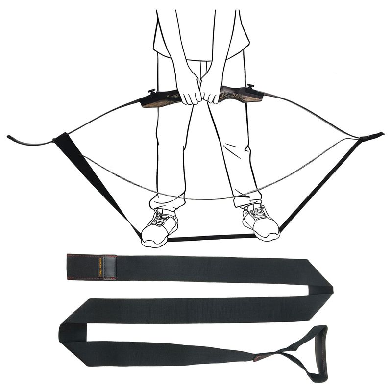 longbowmaker Premium Polyester Bow Stringer Tool - Effortless, Safe ...