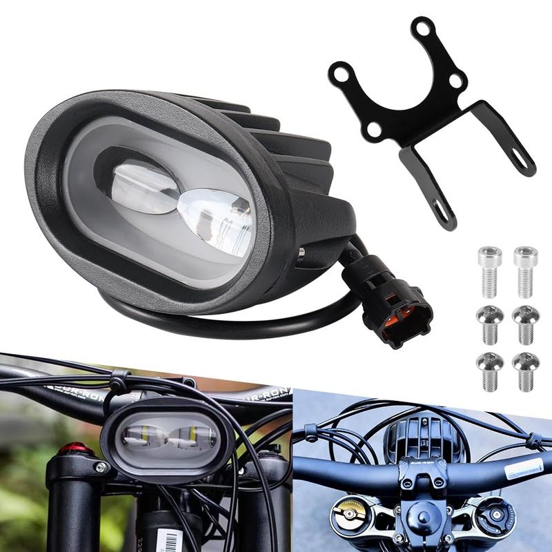 Cylemoto LED light Headlight Surron Dirt Bike Headlamp with Mount ...