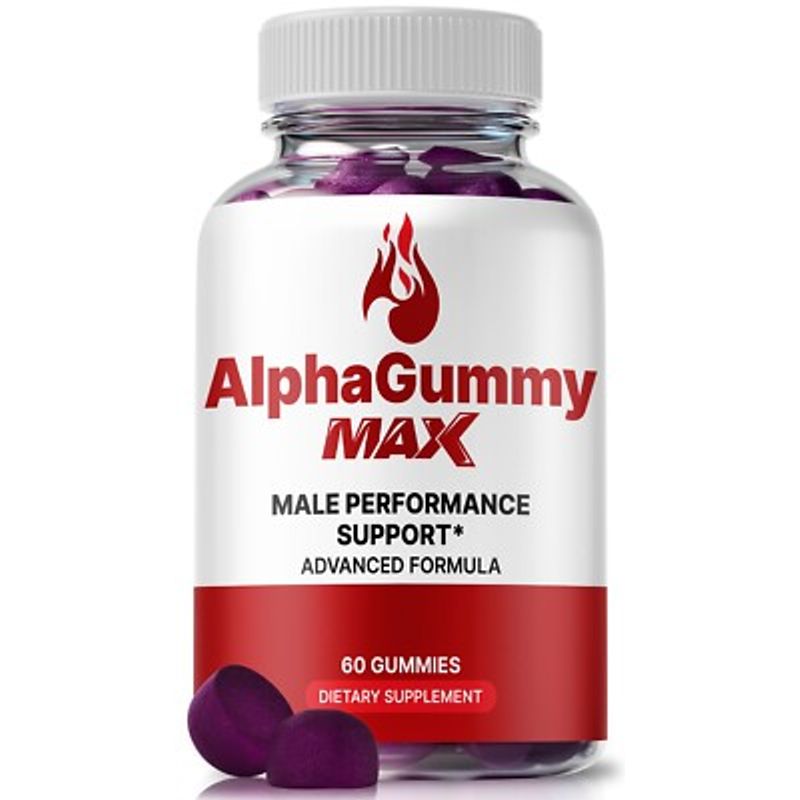 AlphaGummy Max for Men, Advanced Alpha Gummy s Male Support Formula ...
