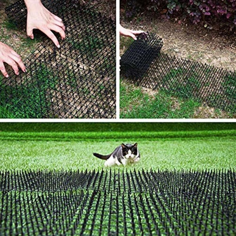 10 PACK Pest Repellent Mat Cat Scat Spike Anti Dog Deterrent Garden ...