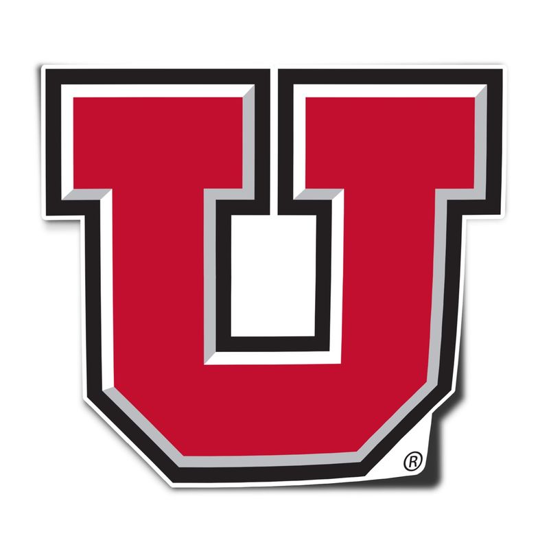 University of Utah Sticker U of Utes Vinyl Decal Laptop Water Bottle ...