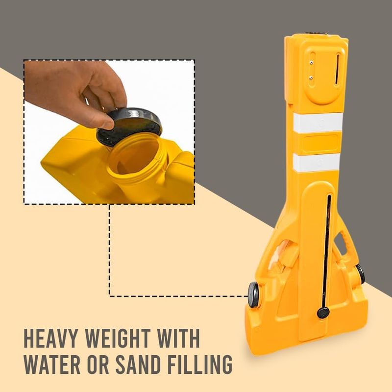 Expandable Barricade | 2.3 Meter Collapsible Barricade | Reflective ...