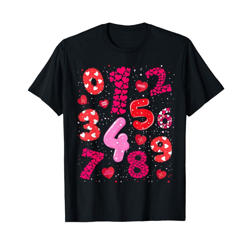 Number Maths Day Costume Outfit Idea For Kids Maths Number T-Shirt ...