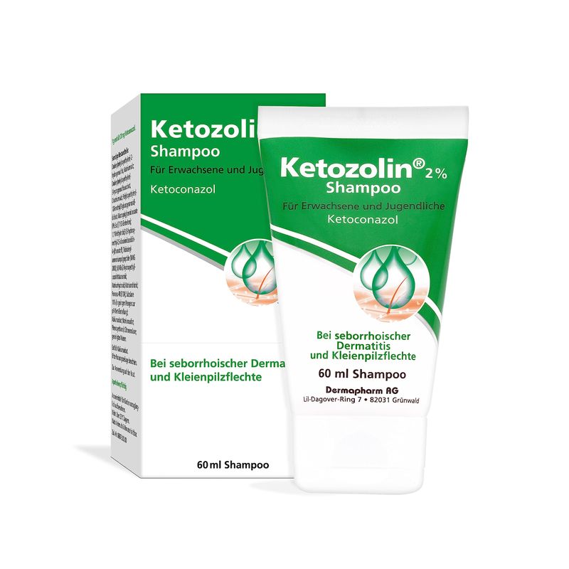 Ketozolin 2% shampoo against dandruff and skin fungus 60 ml - Online ...