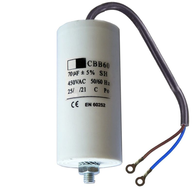 70uF Place4parts CBB60 Universal Wired Start and Run Capacitor for ...