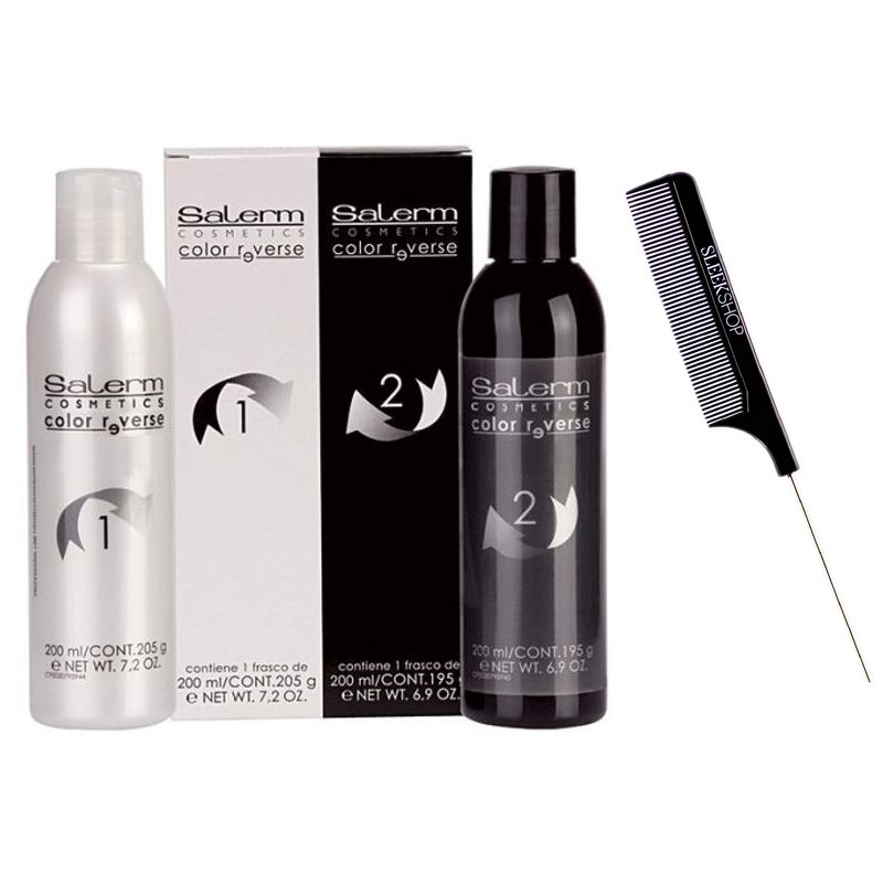 Salerm Cosmetics Color Reverse, Hair Color Remover (w/Sleekshop ...