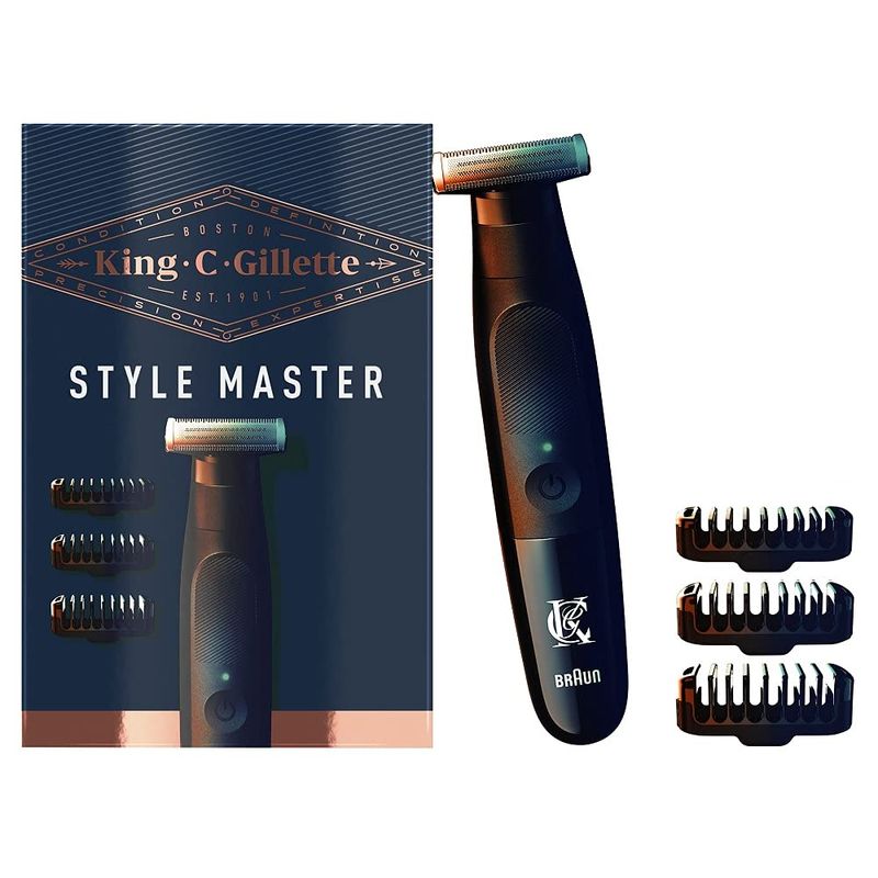 Gillette King C. Gillette Style Master Beard Trimmer for Men with 1 ...