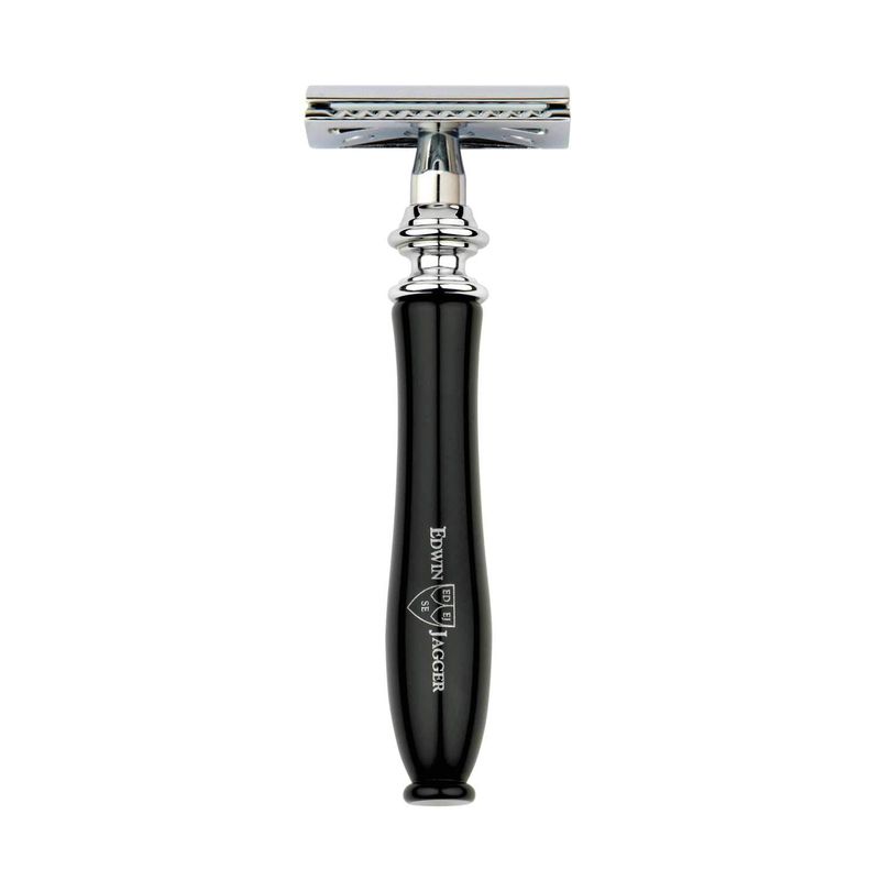 Edwin Jagger Chatsworth Traditional Safety Razor (Imitation Ebony ...