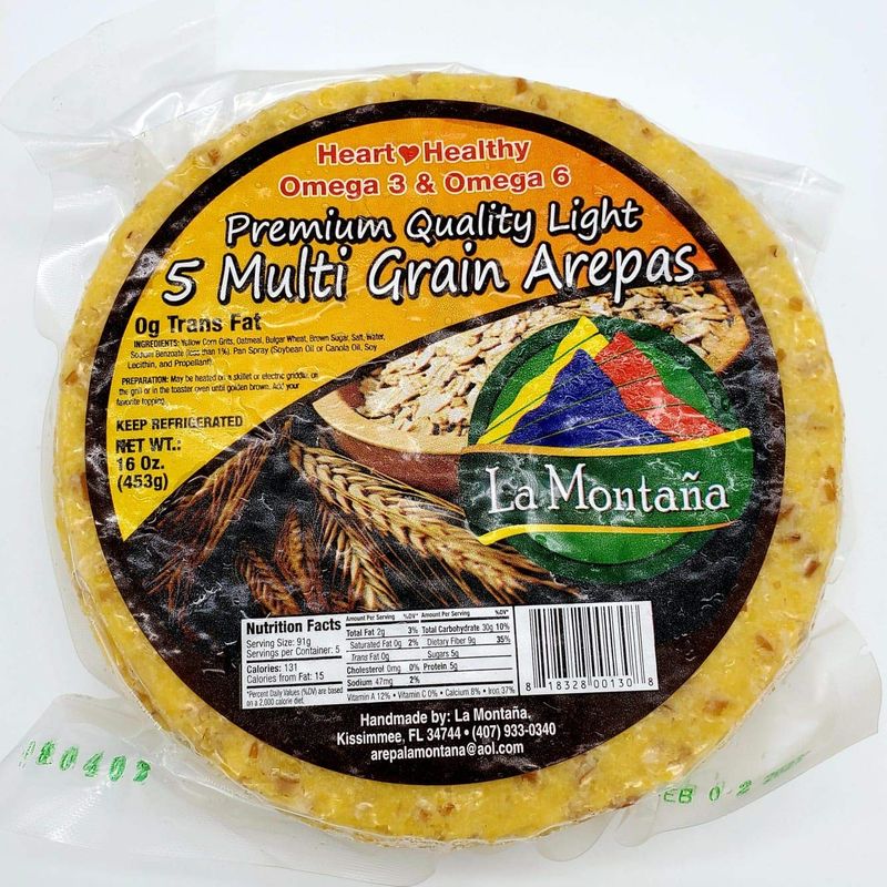 Arepas Colombianas (Arepa Integral/Multi Grain Arepas) - Online ...