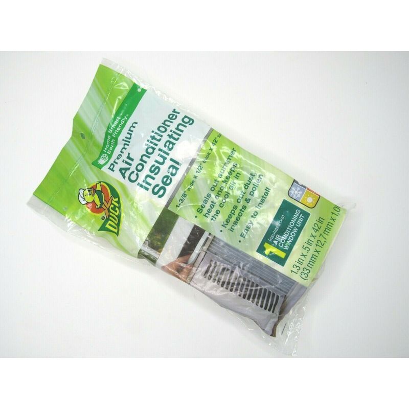 Duck Premium Air Conditioner Insulating Strip Seal Weather Heat Cool ...