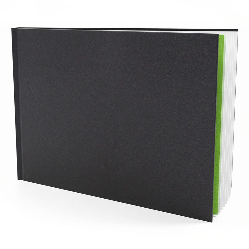 Artgecko Classy Sketchbook (Casebound) A6 Landscape - 92 Pages (46 ...