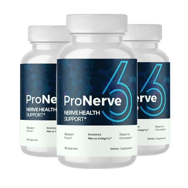 3-Pack ProNerve 6 to Support Nerve Functions & Relief Pro Nerve 6 (180 ...