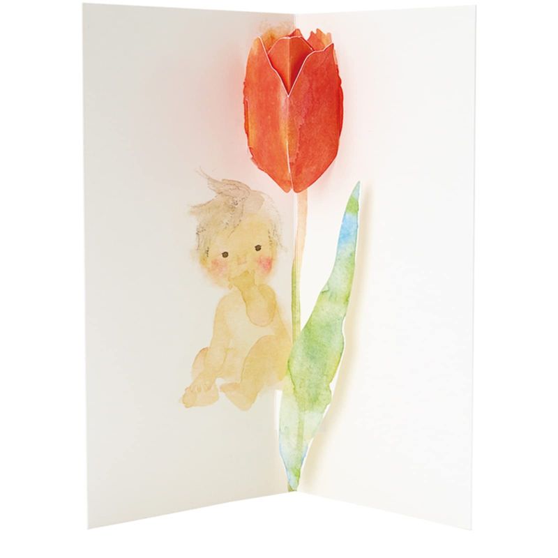 Sanrio 831972 Message Card Chihiro Iwasaki Multipurpose Card Tulip and ...