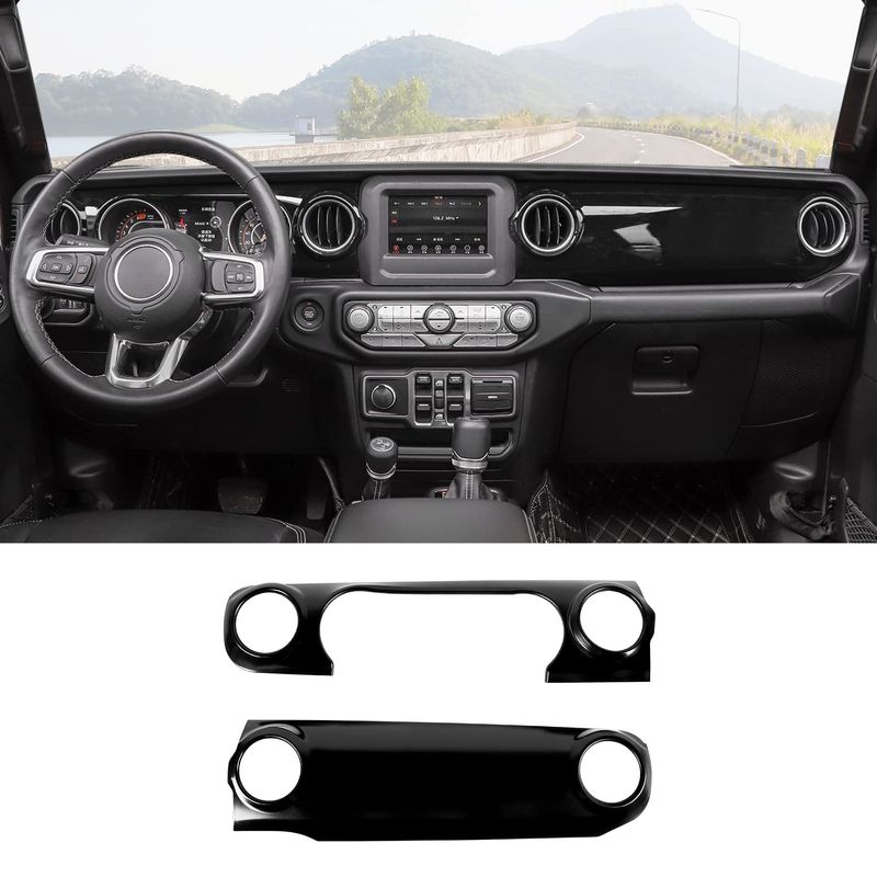 RT-TCZ Center Console Trim Cover Dashboard Control Panel Cover ...