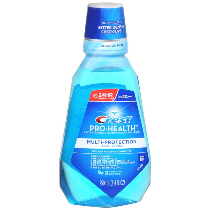 CREST PRO-HEALTH RINSE CLEAN MINT 250ML - EveryMarket
