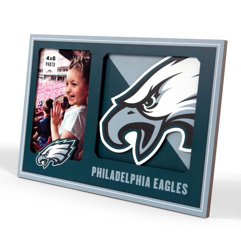 YouTheFan NFL Philadelphia Eagles 3D Logo Picture Frame - Online ...