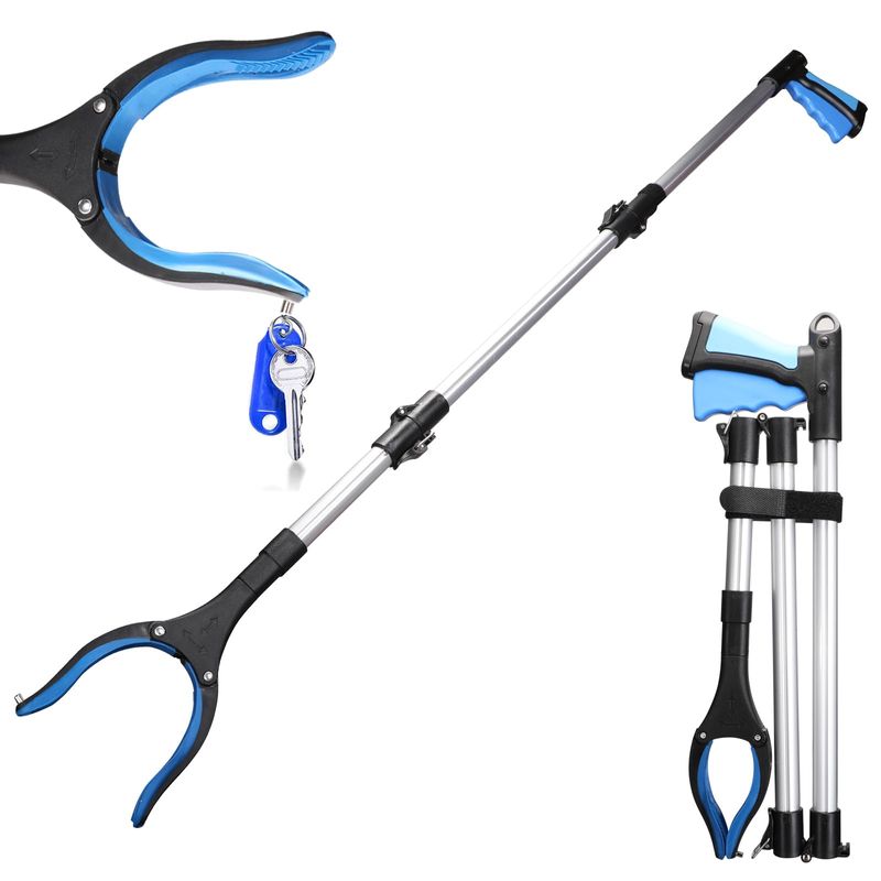 Reacher Grabber Tool 108cm Litter Picker Grabbers with Magnetic Jaw ...