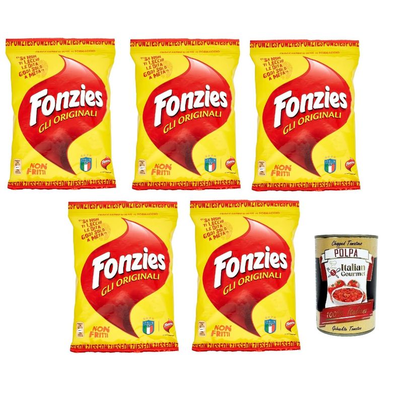 Fonzies Der originale, Original knusprige Mais-Snack mit Käse-Geschmack ...