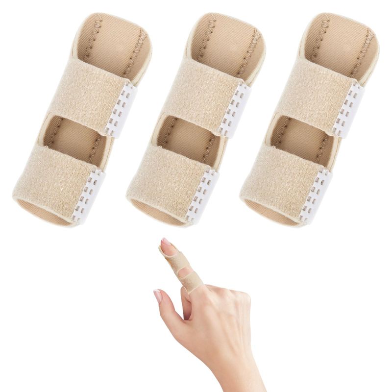 Trigger Finger Splint,3 PCS Finger Splints Adjustable Finger Support ...