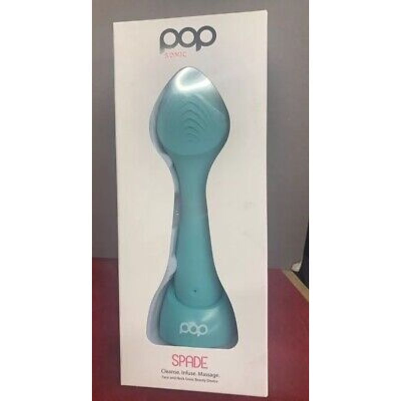Pop Sonic Spade Face & Neck Sonic Beauty Cleansing Device Infuse ...