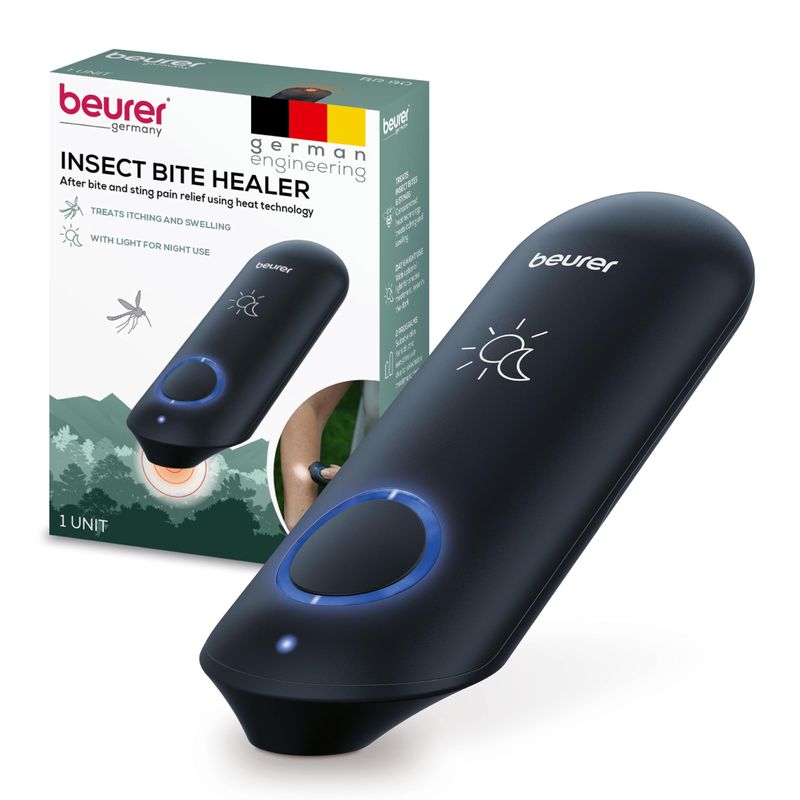 Beurer BR90 Insect Sting and Bite Relief with Light, Chemical-Free Bug ...