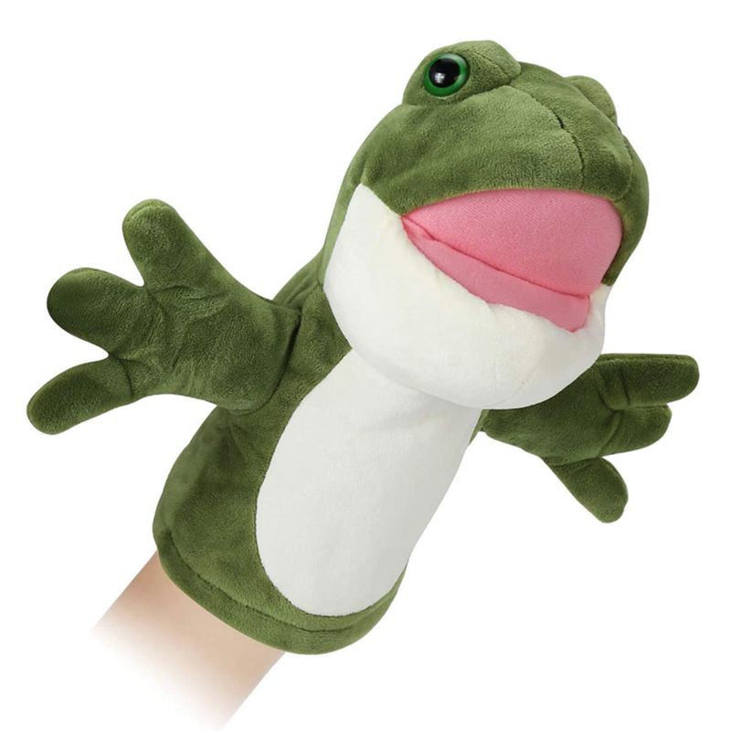 ENN LLC Puppet Hand Puppet Plush Ventriloquist Puppet Show Glove Doll (Frog) - Online ...