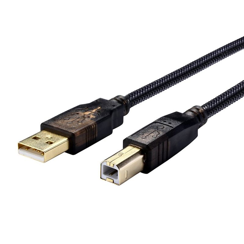 MIDI Cable,USB A to USB B cable Compatible with Instruments Piano, Midi ...