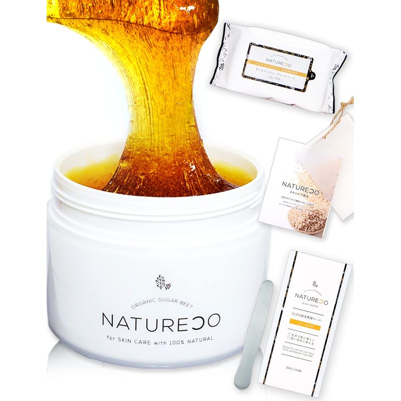NATURECO Brazilian Wax Beginners Kit, Wax, 9.9 oz (280 g), Hair Removal ...